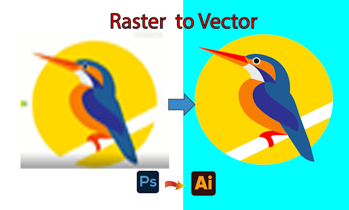 Do vector tracing, convert raster to vector by Jennefer_shinie | Fiverr