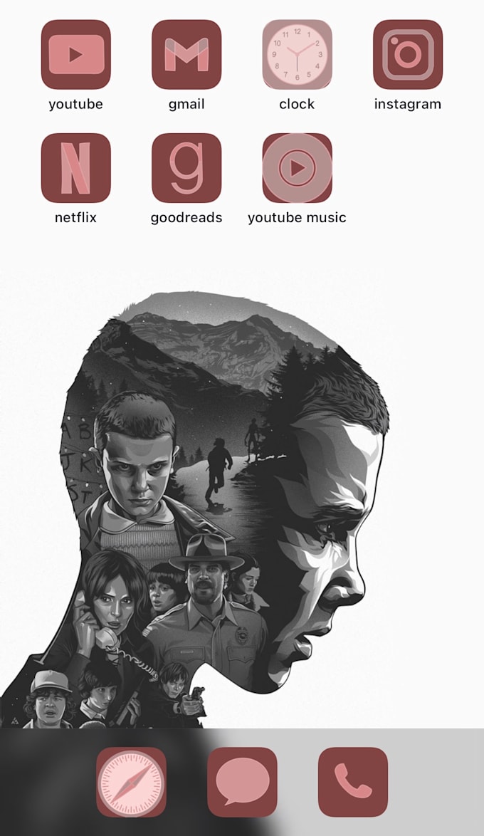 Create custom icon packs for your phone or ipad by Quibblerremedie | Fiverr