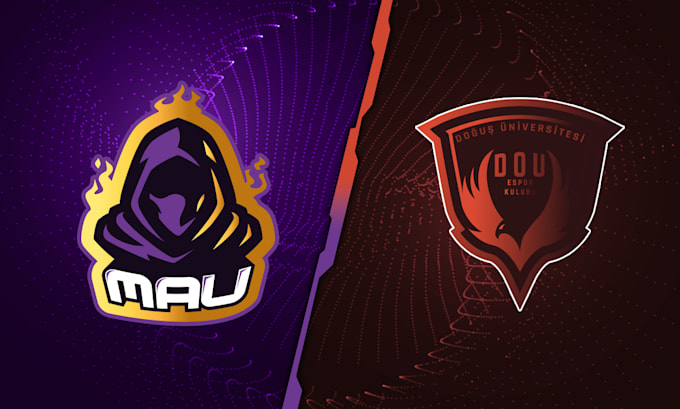 Design unique esports logo by Temuchin | Fiverr