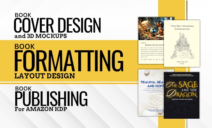 Do kdp book formatting cover design and amazon publishing by Zeshanqaiser96 | Fiverr