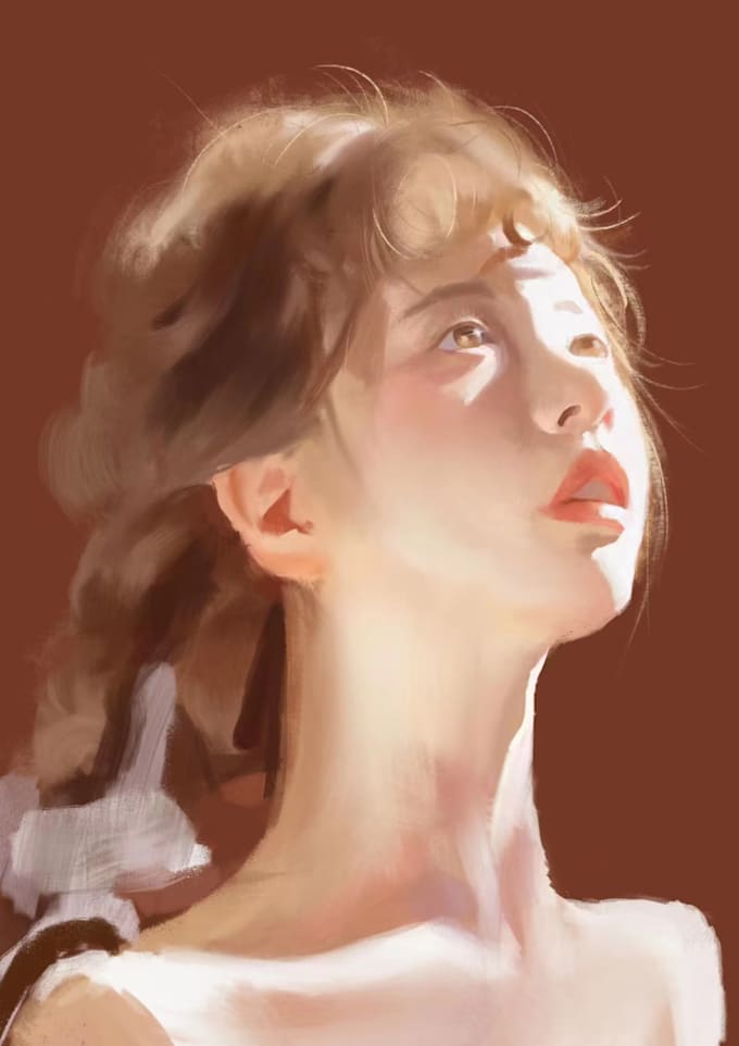 Draw you any realistic portrait by Nemo_liu | Fiverr