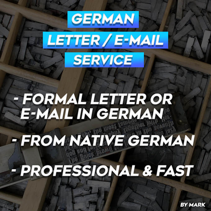 A Formal German Letter Or Email For You By Mark2022 Fiverr a-formal-german-letter-or-email-for-you-by-mark2022-fiverr