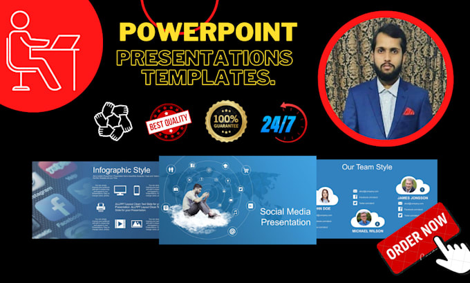 Design modern powerpoint presentation, ppt animation , templates and ...