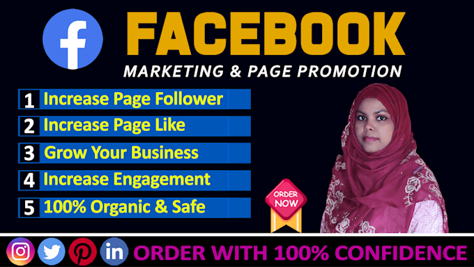 Do organic facebook marketing, advertising and fb page promotion by ...