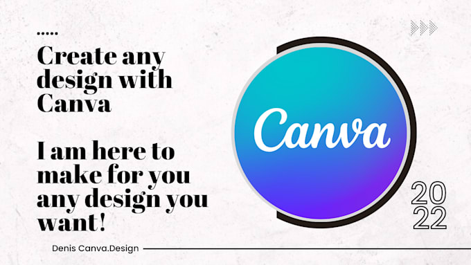 Create any design with canva by Denis_design_21 | Fiverr
