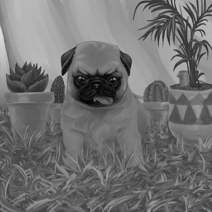 Draw a conceptual illustration without color by Danyymorales | Fiverr