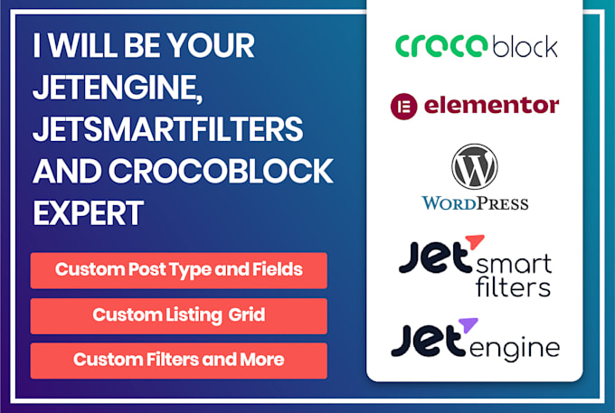 Be your jetengine and crocoblock expert by Pro_kamrul | Fiverr