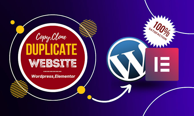 Redesign copy clone duplicate any website to wordpress elementor website by Aarsaln | Fiverr