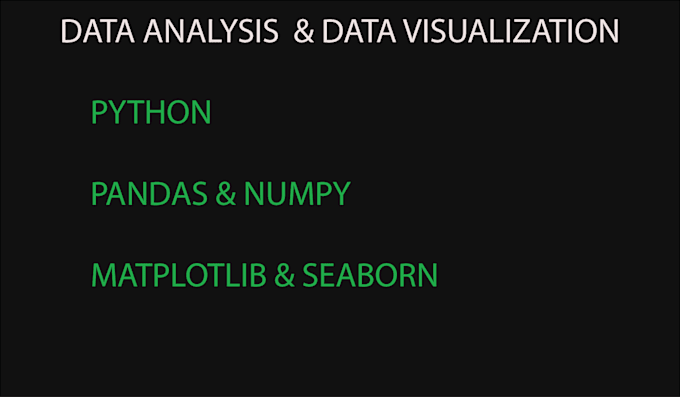 Do data analysis in python ,pandas and numpy by Mudassarriazawa | Fiverr