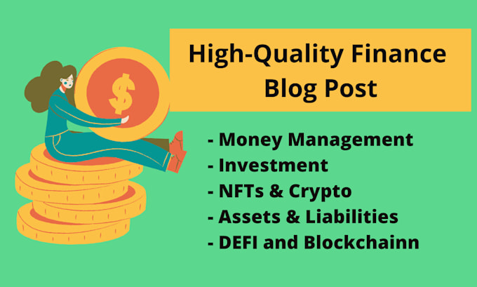 Write irresistible personal finance blog posts articles by Digimasterz ...