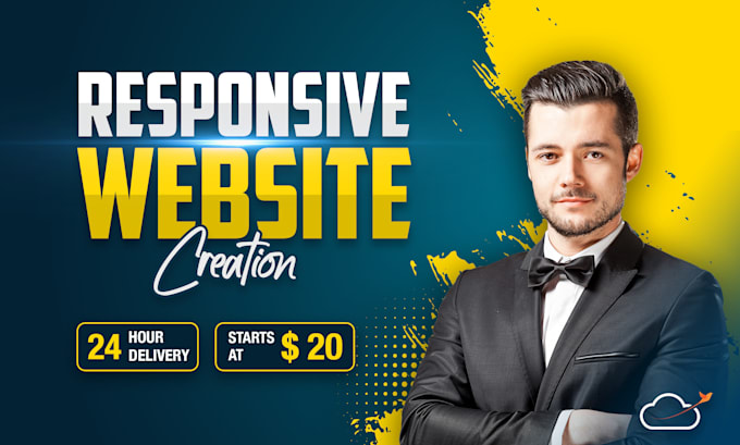 Create responsive websites using html css tailwind bootstrap by Cloud ...