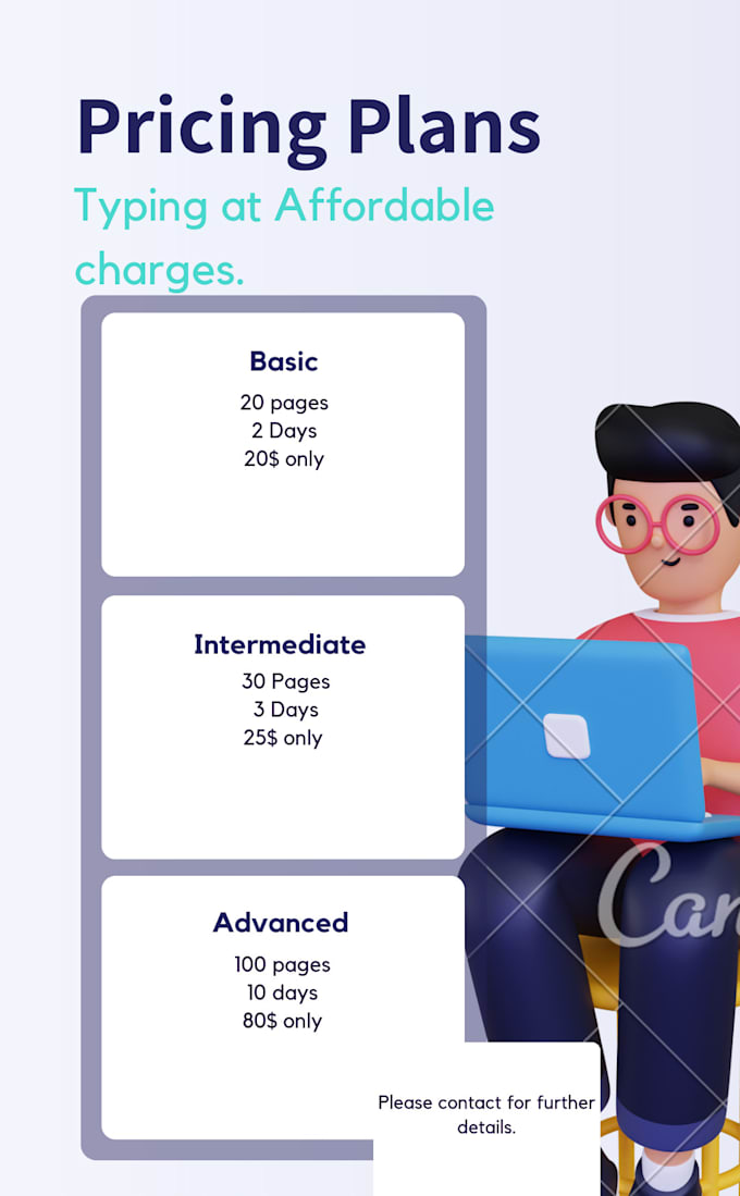 Typing at affordable charge by Vindujavin | Fiverr