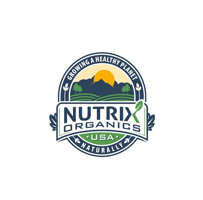 Design nutrix organics usa logo by Marylecroy | Fiverr