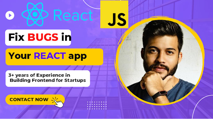 Fix any bugs in your react, node, react native javascript by Abhishekreact | Fiverr