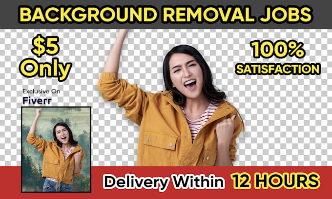 Remove background, cut out images in 6 hours by Amadghafoor | Fiverr