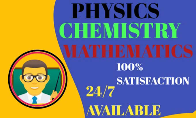 Help you physics, chemistry, math, biology labs and problem by ...