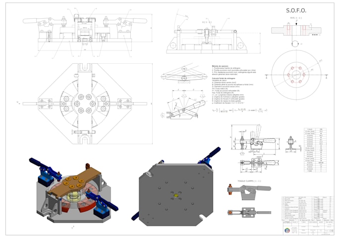 Design 2d technical drawing , 3d modeling , rendering by Jokerunebun ...