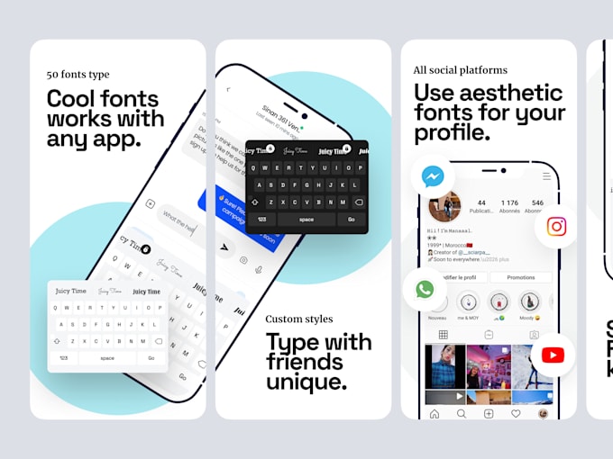 Design app screenshots for app store and play store by Bilalahmad999 ...