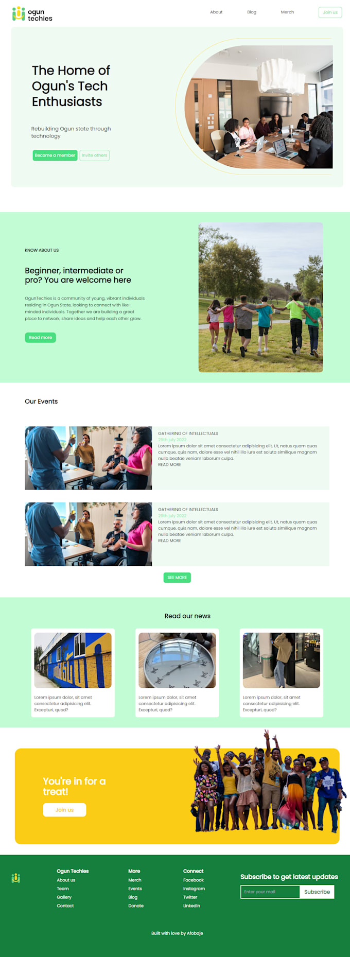Create your responsive professional website using react and angular by ...