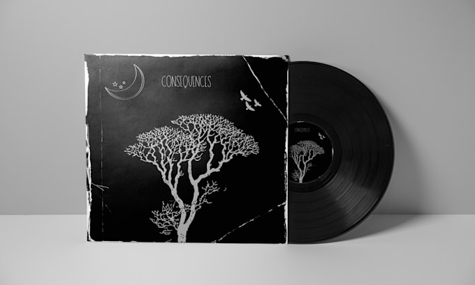 Design a minimalist cover art for your single, ep or album by ...