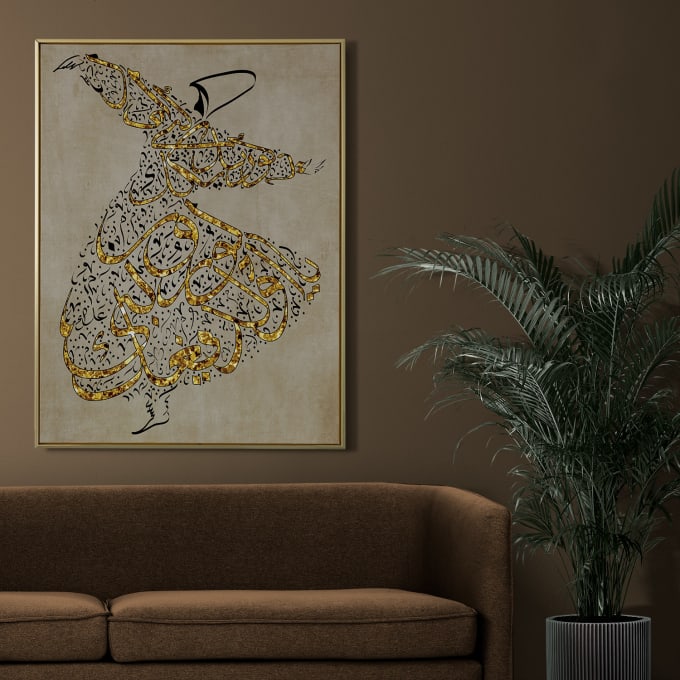 Make wall art in calligraphy style by Aesthetic_rja | Fiverr