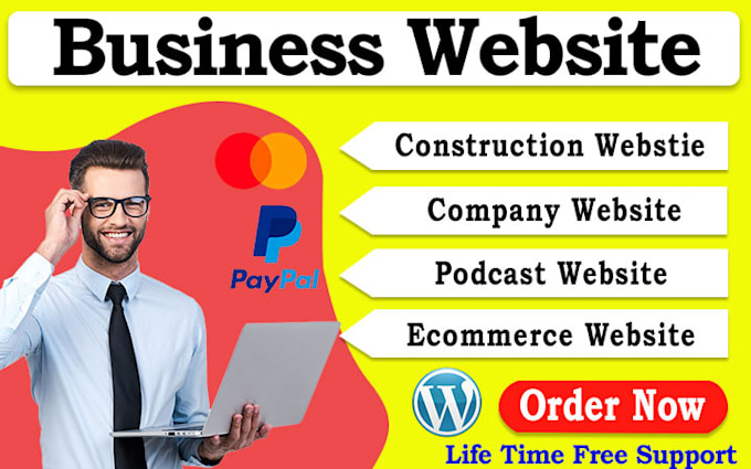 Design your business website by Web1master | Fiverr