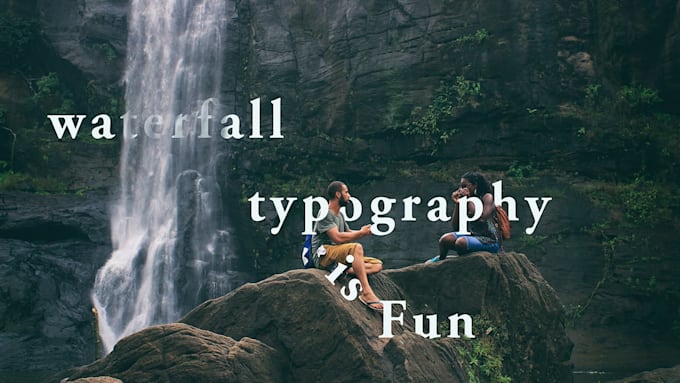 Edit and design any fonts or add visually appealing typography for you ...