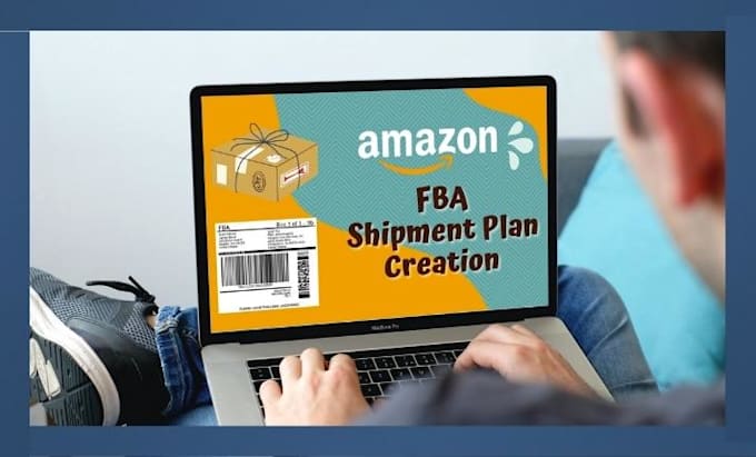 Create amazon fba shipments plan and manage inventory shipping label by ...