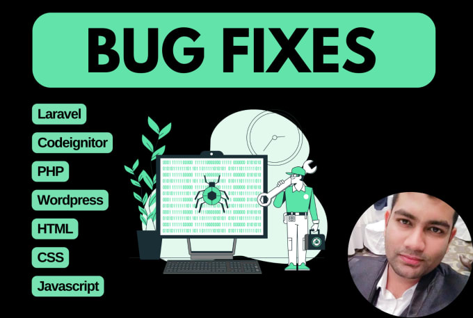 Resolve Laravel Codeigniter Php Html Css Javascript Jquery And Mysql Bugs By Kajlaajay