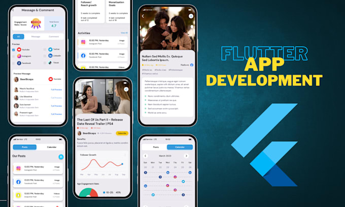 Develop flutter ui mobile app development, flutter developer Develop flutter ui mobile app development, flutter developer