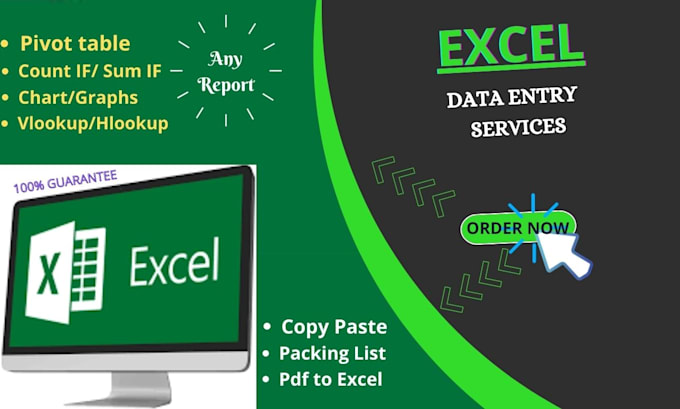 Create Excel Formulas Pivot Table Graphs Vlookup Any Report By
