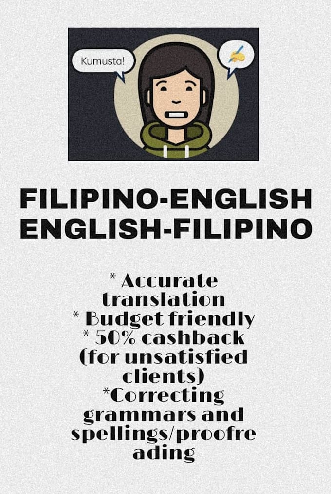 Translating english to filipino and filipino to english by ...