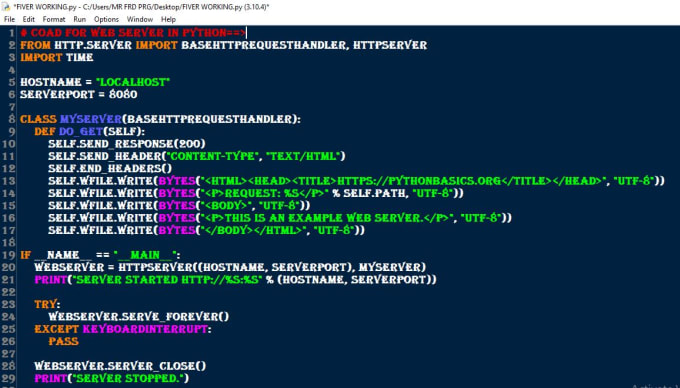 Help You With Python Programming And Coding By Aamirullah444 Fiverr