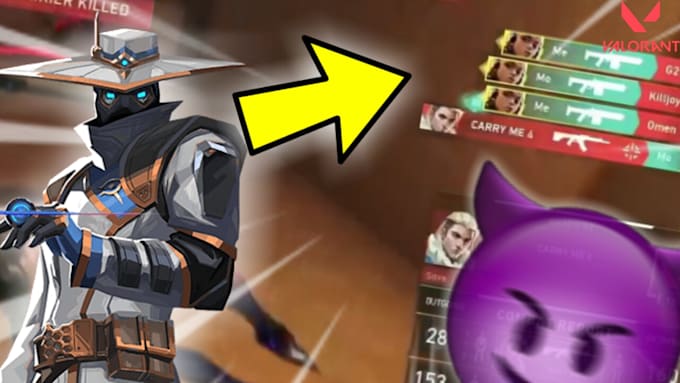 Do a viral valorant thumbnail for your youtube channel by Sb_lakshya ...