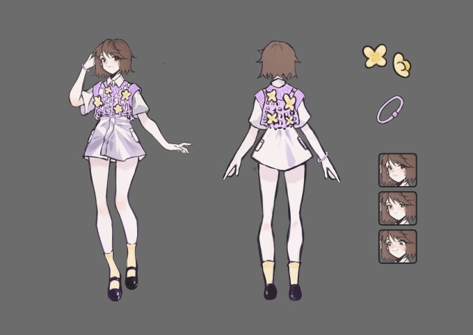 Draw original character design for you by Xiaoyvouo | Fiverr