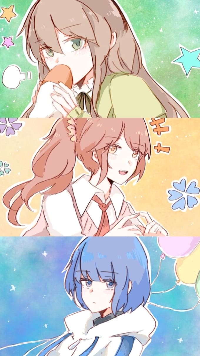 Draw an anime style custom thumbnails for you by Hyrerk | Fiverr