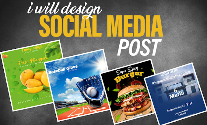 Design unique social media posts and thumbnails by Ans_axel | Fiverr