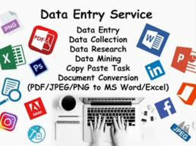 Data entry, excel, data processing by Rahil0018 | Fiverr