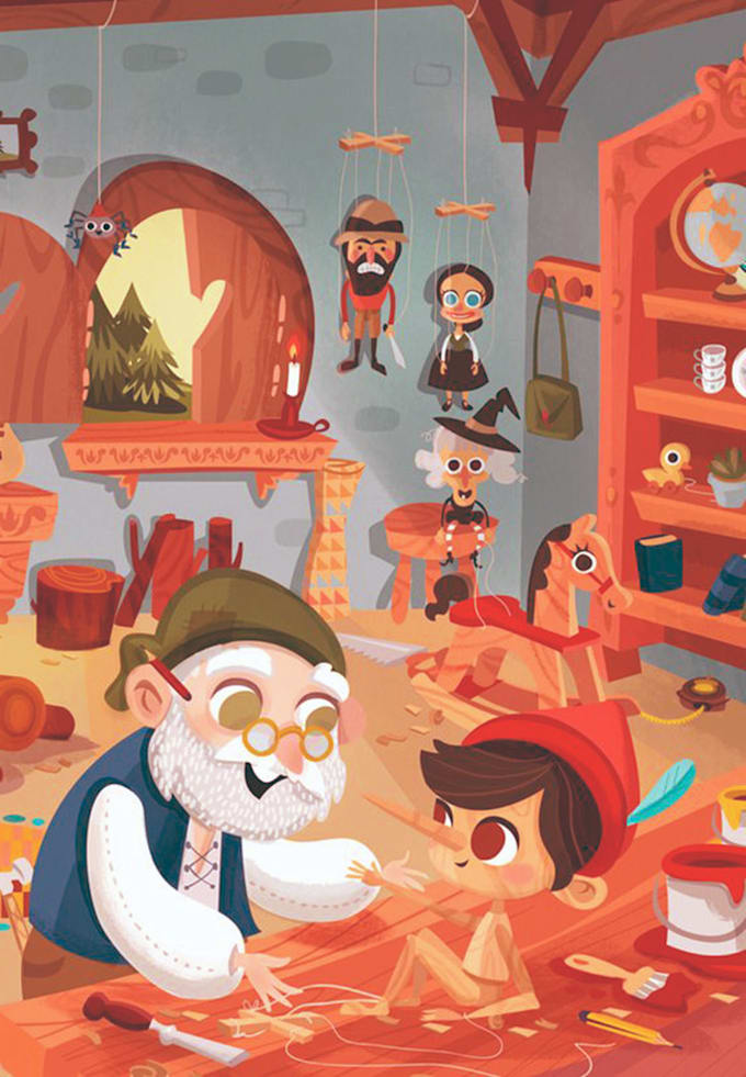 Make children book illustration for print and digital use by ...