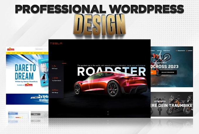 Design a responsive wordpress website by Buildvisuals | Fiverr