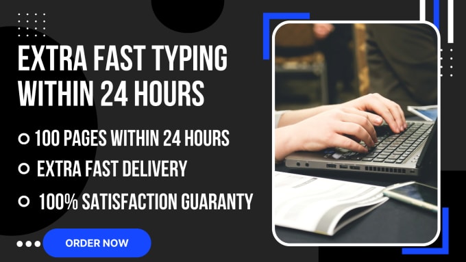 Do an accurate extra fast typing job and retype pages by Sadiafrinn ...