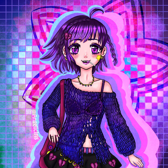 Draw fan art, anime, drawing for you by Angeliciris | Fiverr