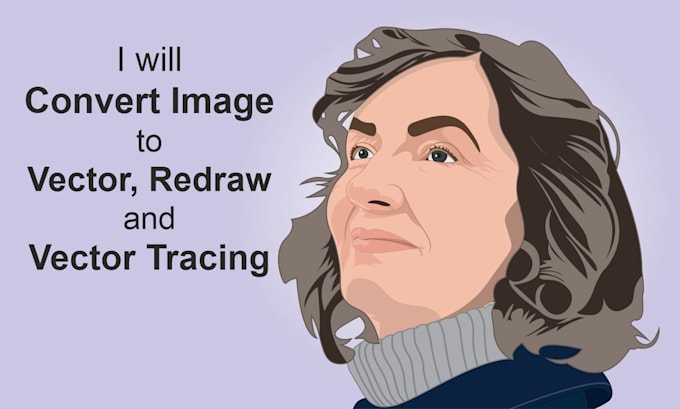 Vector trace and redraw any image professionally by Sarahherry | Fiverr