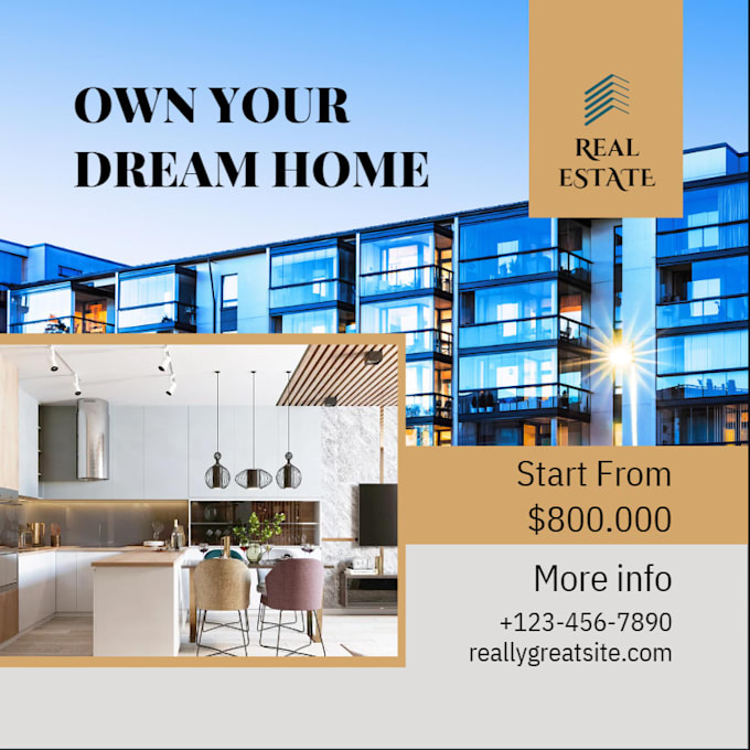 Design real estate social media materials by Isaacdarteaga | Fiverr