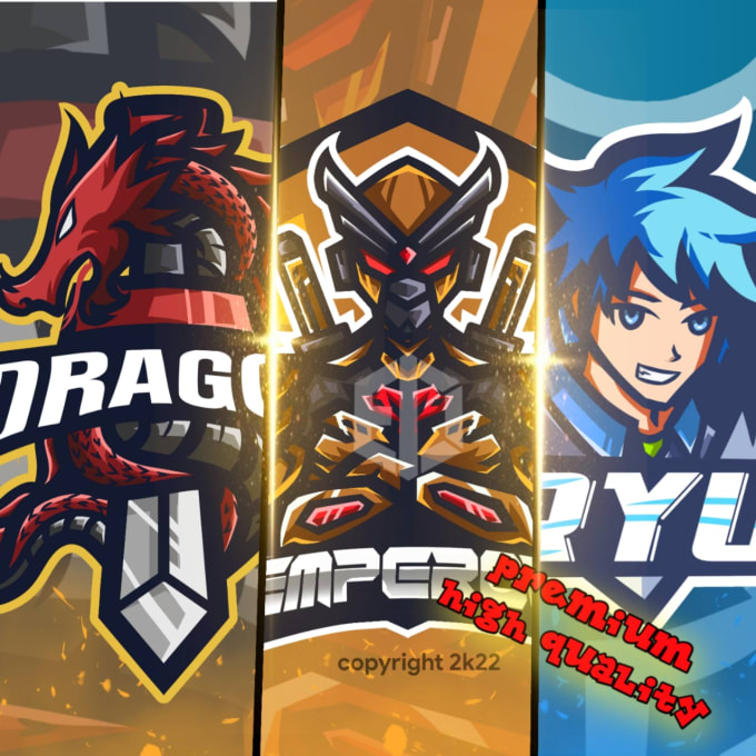 Draw a mascot logo for youtube channel, games, esport team by Eiji_dg ...