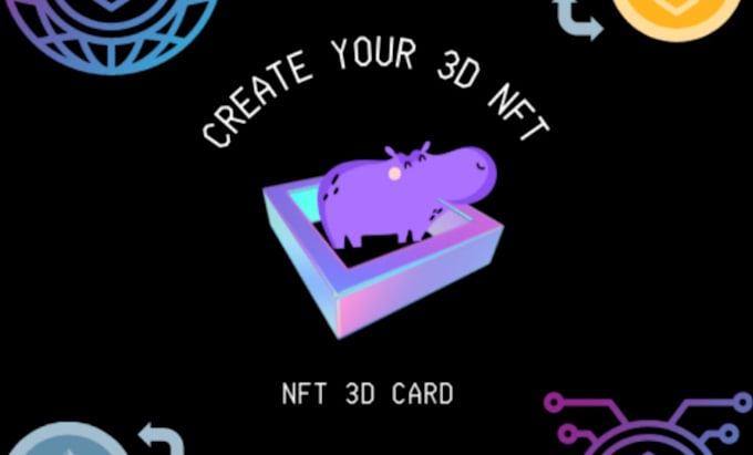 Create your professionnal 3d nft animation card by Youracademy | Fiverr