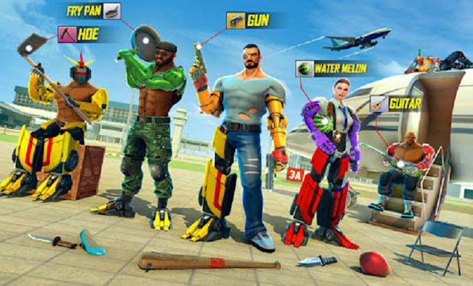 Create a multiplayer game for android or ios that combines elements of ...