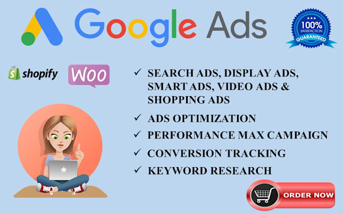 Setup google ads ppc adword campaign by Ambreentariq | Fiverr