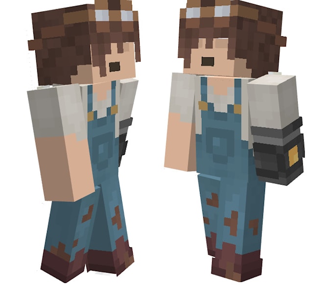 Create your minecraft skin for you by Frostlax | Fiverr
