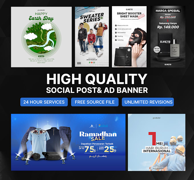 Design a premium high quality instagram post by Wonderlust9am | Fiverr